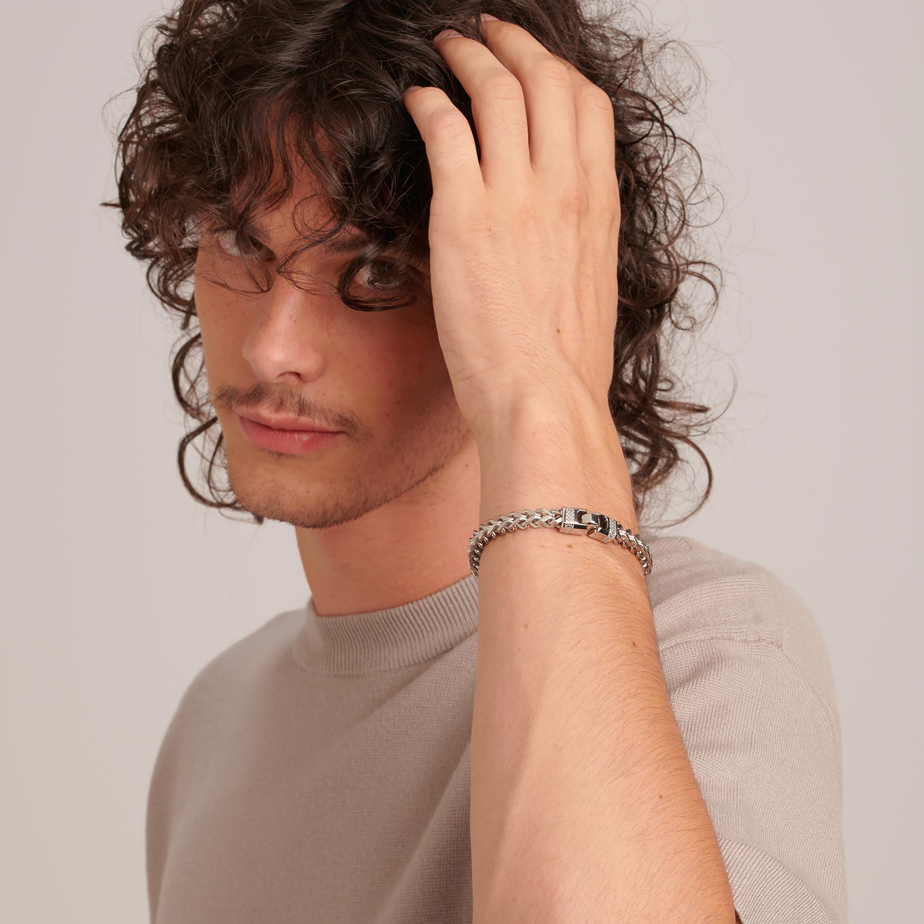 Bracelet Men's Stainless Steel Knocker Bkc21 | Brosway